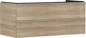 Hansgrohe Xelu Q skříňka pod umyvadlo pod desku 118x49,5x55 cm přírodní dub 54084000