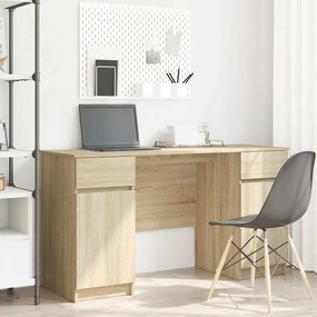 Stůl dub sonoma Kompozitní dřevo 140 x 49 x 76 cm 3328509