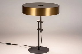 Stolní designová lampa La Viante Black and Gold