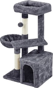 Škrabadlo pro kočky Yaheetech – tmavě šedá, 87 cm (256101396036)