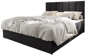 Expedo Čalouněná postel boxspring KARDI, 160x200, sawana 05