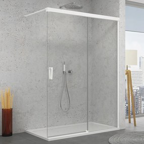 SanSwiss Ronal WALK-IN CADURA 140 cm pravá sprchová zástěna sklo Transparent CAW2D1405007