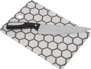 RESTO 95403 Plastové krájecí prkénko 36.8 x 25.3 x 0.8cm (SHAM)