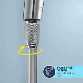 Grohe Hadice - Sprchová hadice VitalioFlex Silver Long-Life 1 m chrom