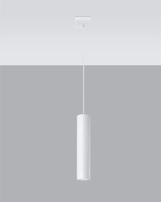 Závěsné svítidlo Lagos, 1x bílé kovové stínítko