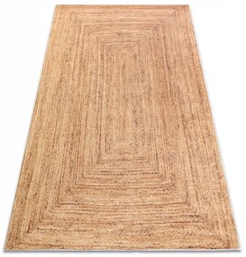Dywany Luszczow Kusový koberec ANDRE pratelný Prýmek 1017 protiskluz, béžový Rozměr koberce: 120 x 170 cm