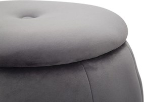 Taburet PARIS 43 cm šedý