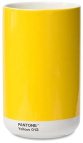Žlutá keramická váza Yellow 012 – Pantone