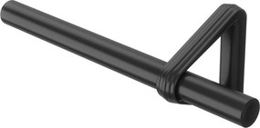 Matně černá ocelová roztažitelná garnýž 107 - 305 cm Trinity – Umbra