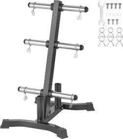 Stojan na činky pro domácí posilovnu, 5,1 cm, nosnost 453,6 kg