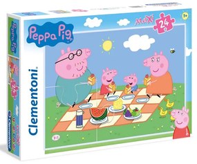 Clementoni - Puzzle Maxi 24 Prasátko Peppa