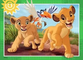 Ravensburger Disney: Lví král / 4x42 dílků / od 4 let