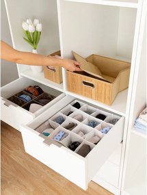Bambusový košík 31x31x15 cm Anji – Compactor
