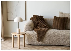 Kulatý odkládací stolek z dubového dřeva ø 40 cm Jena – House Nordic
