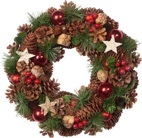 XXXLutz VĚNEC 34 cm X-Mas - Vánoční věnce & květiny - 0079670094