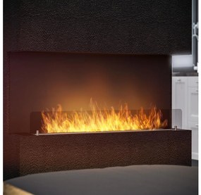 InFire - Vestavěný BIO krb 120x45 cm 3kW černá INSIDE C1200 V1