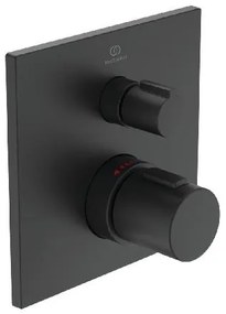 Ideal Standard CeraTherm - Termostatická sprchová baterie pod omítku, černá A6956XG