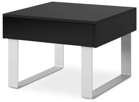 Konsimo Sp. z o.o. Sp. k. Konferenční stolek PAVO 45x63,5 cm lesklá černá KO0048