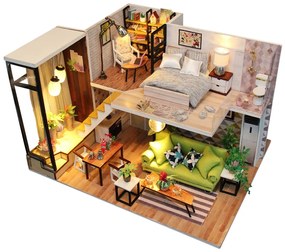 2Kids Toys miniatura domečku Romantický skandinávský styl
