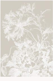 Tapeta Engraved Flowers