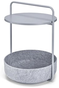 Odkládací stolek MiaCara Tavolino šedý 62 x 50 cm