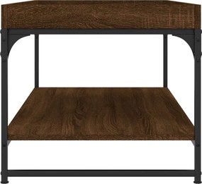 vidaXL Konferenční stolek 100 x 49 x 45 cm kompozitní dřevo [832807] Barva: kouřový dub