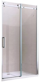 BPS-koupelny Posuvné sprchové dveře HYD-PD1595 150 cm chrom/transparent pro instalaci do niky