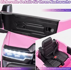 Costway 12 V dětské elektrické autíčko RAM 3500 s 2 25 W motory