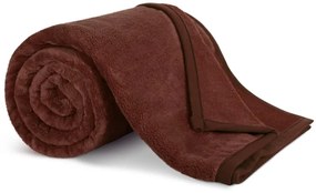 Bellatex Přikrývka KORALL MICRO 200x230 cm 200x230 cm Hnědá