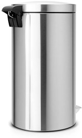 Pedálový koš Recycle Silent Brabantia - 2 x 20 l, matná ocel 424229