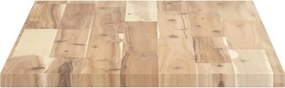 Plovoucí police 2 ks 100 x 40 x 2 cm neošetřené akáciové dřevo 3279400