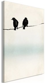 Obraz - Frozen Sparrows (1 Part) Vertical
