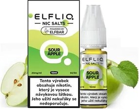 Elfliq Salt Nakyslé jablko 10ml (20mg)
