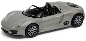 Welly Porsche 918 Spyder (concept) 1:34 stříbrné