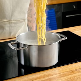Nerezový kastrol s pokličkou na indukci 5,5 l Lucca 3.0 – FABINI