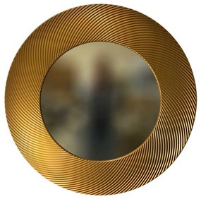 Amadeus Kulaté zrcadlo DIANA 90cm Bronzová barva