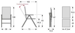 Křeslo ACTIVE, polohovací DP266AC011019