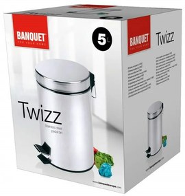 Banquet Odpadkový koš TWIZZ, 5 l