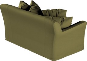 Potah na pohovku IKEA  Tomelilla 2-místná nerozkládací barva zelená látka pletený vzor