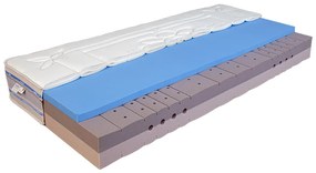 Pěnová matrace Mabo MESTE KOMBI hard/med 20 cm - 120 x 200 Potah: Seacell, Lehací vrstva: Eucafeel HR foam