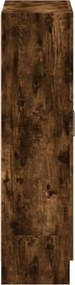 vidaXL Knihovna kouřový dub 82,5 x 30,5 x 115 cm kompozitní dřevo [833786]