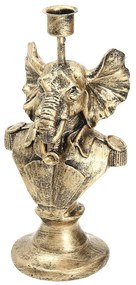 Svícen Gold Elephant výška 23cm