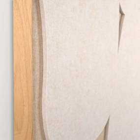 3D obraz s rámem/akustický 90x120 cm Stone Path 1 – Malerifabrikken