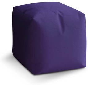 Sablio Taburet Cube Purpurová: 40x40x40 cm
