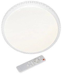 Stropní LED svítidlo Cruz, 1x LED 40w, 3000-6000k, w, s ovladačem