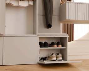Předsíňová stěna Haga I 200 cm kašmír