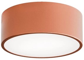 Temar Koupelnové stropní svítidlo se senzorem CLEO 1xE27/24W/230V pr. 20cm IP54 měděná 5907623692375