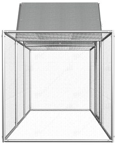 vidaXL Marketos Klec pro kuřata 3 x 1 x 1,5 m pozinkovaná ocel