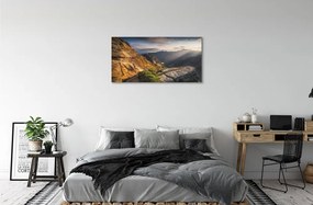 Obrazy na plátně Mountain Sunrise 120x60 cm