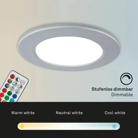 Briloner - SADA 3x LED Stmívatelné koupelnové svítidlo LED/4,8W/230V IP65